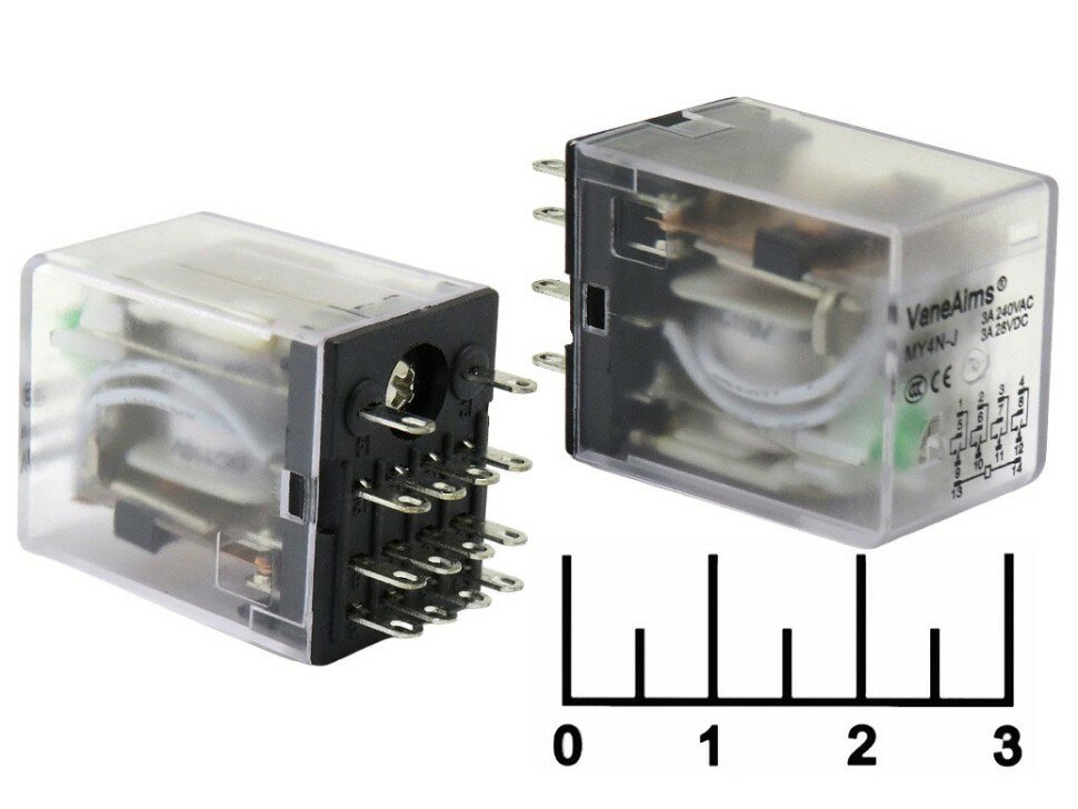 Реле =110V 3A/240V MY4N-J (HH54P)