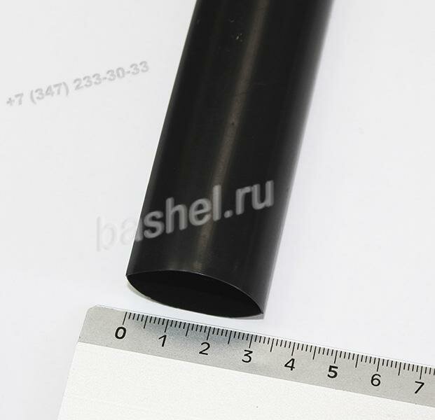 Трубка термоусадочная d 25,4 мм * 1 м, чёрная RC Radpol