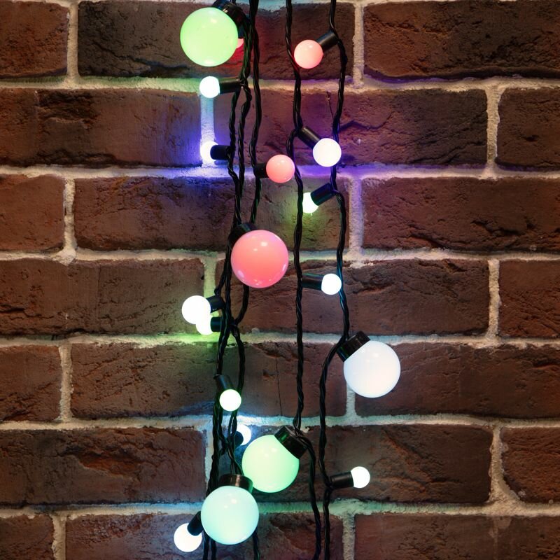 Уличная светодиодная гирлянда, новогодняя интерьерная и декоративная для дома и веток дерева елки