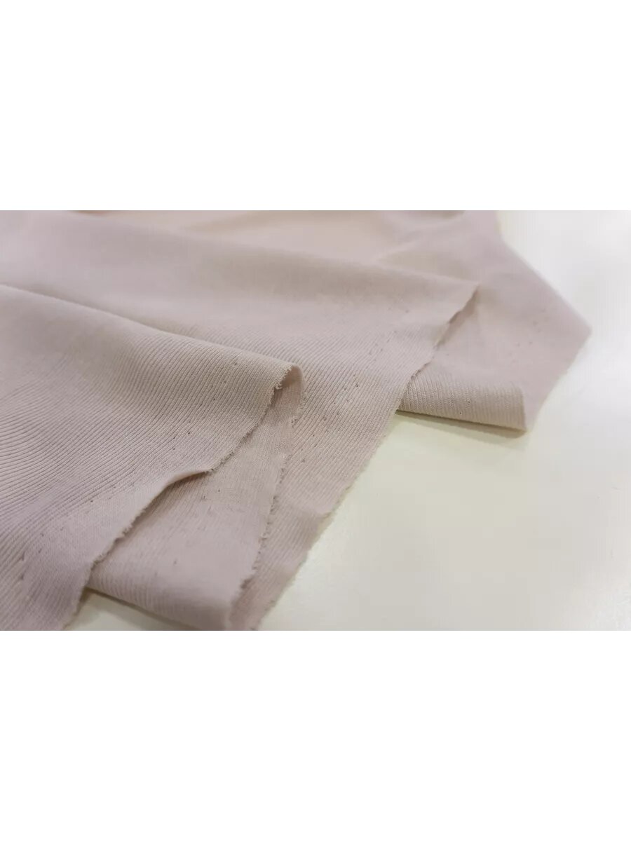 Трикотаж кашкорсе тонкий беж