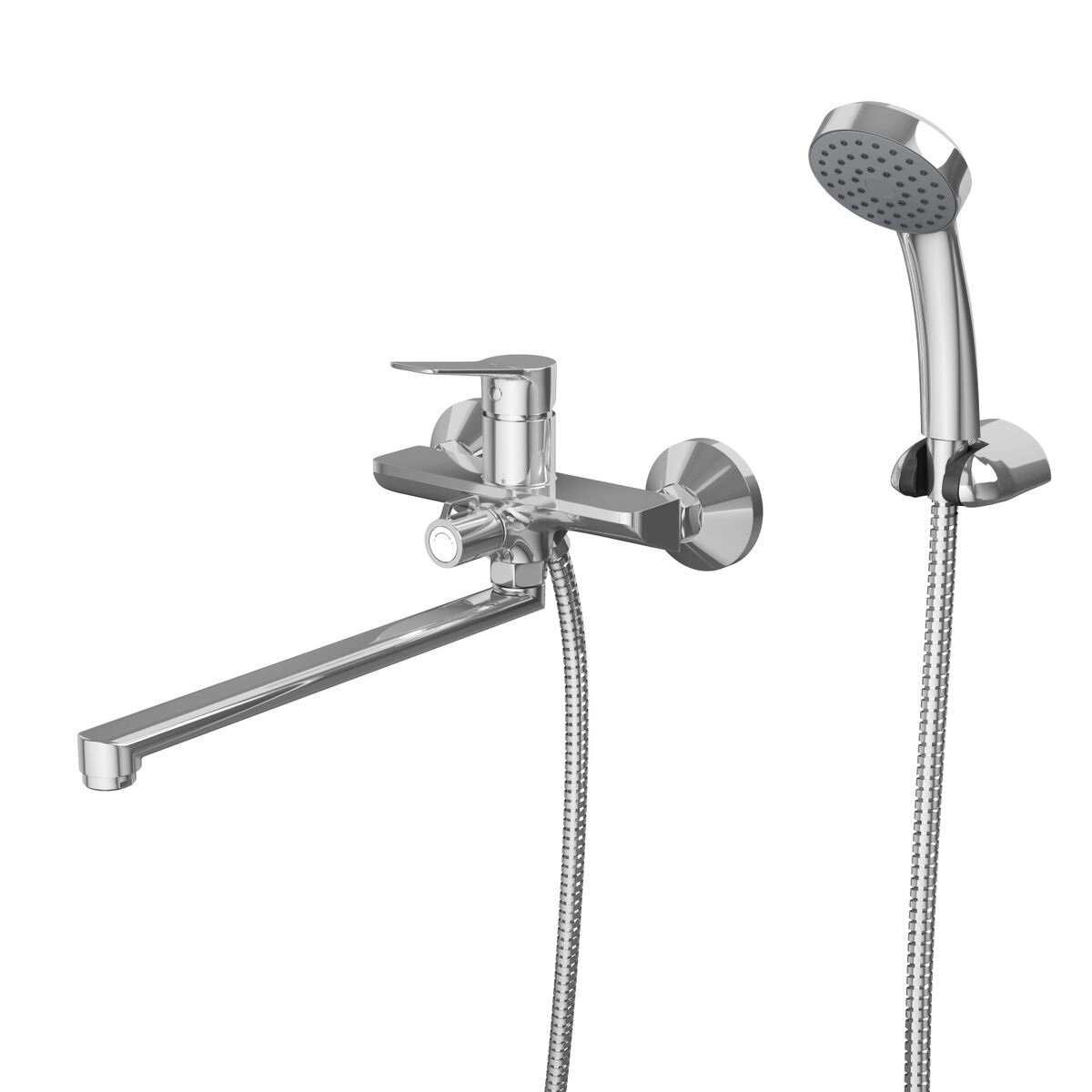 Смеситель для ванны RUSH Haiti HA1935-51 поворотный хром