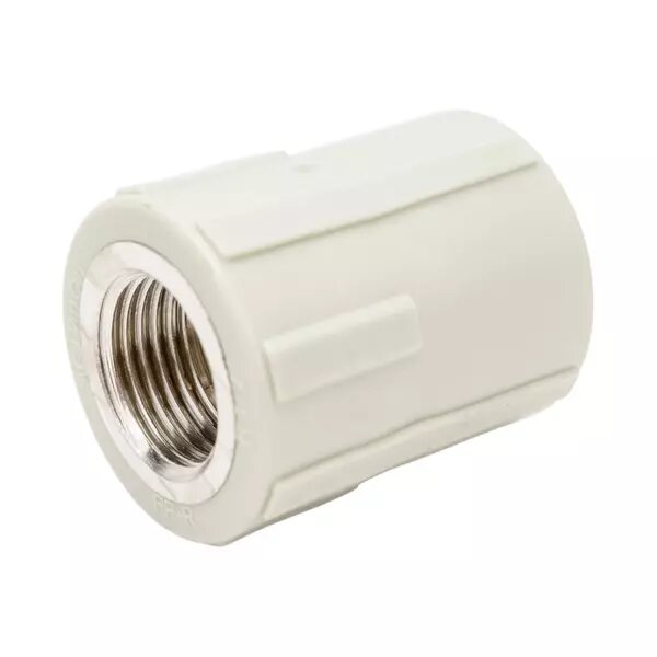 Муфта 25х1/2" PPRC вн. комби. Политэк
