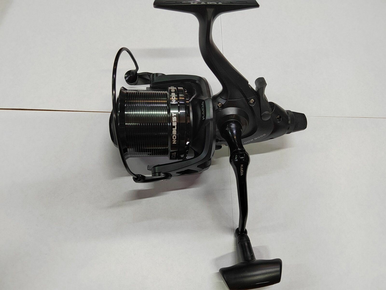 Рыболовная катушка KAIDA NOB80000, безынерционная, с байтраннером, 6+1 подшипников