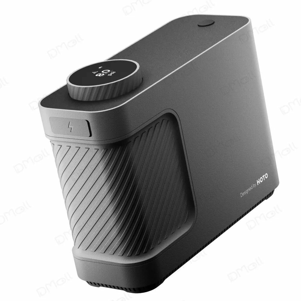 Автомобильный компрессор HOTO Air Pump Master. Цвет: черный.