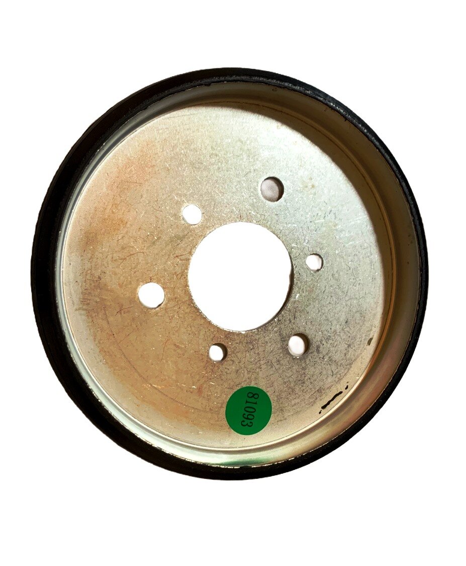 Фрикционный диск сцепления 126 х 35 х 15 для снегоуборщика, 6 крепежных отверстий.