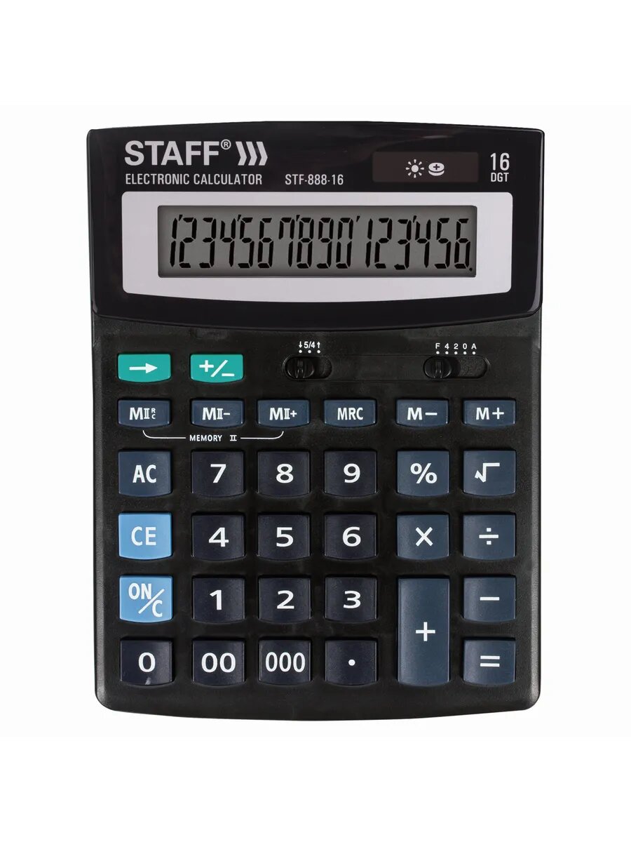 Калькулятор настольный, 16 разрядов