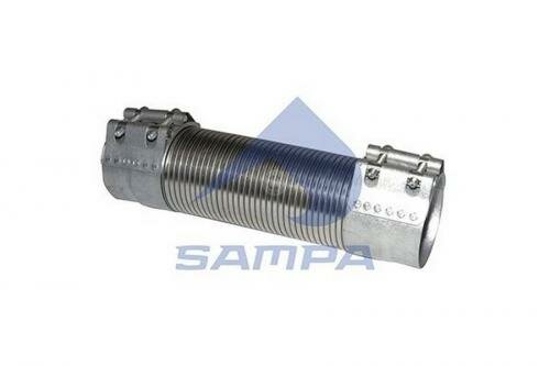 Sa100.263_гофра! d90 l=270mm с хомутами\ mb Sampa 100263