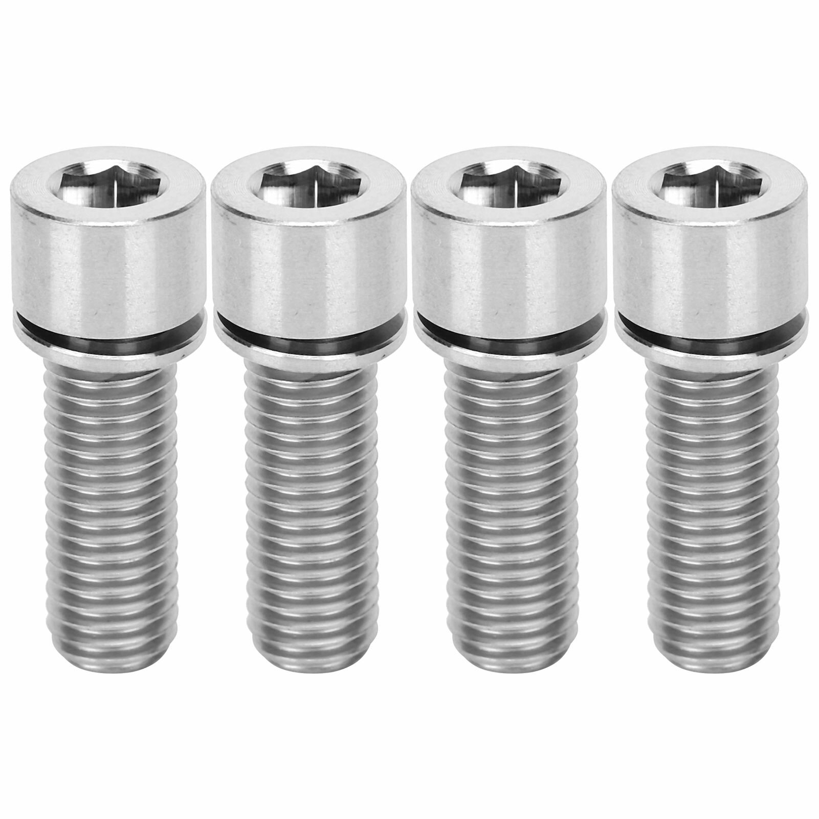 4 шт. болты для руля велосипеда, из титанового сплава, легкие и прочные