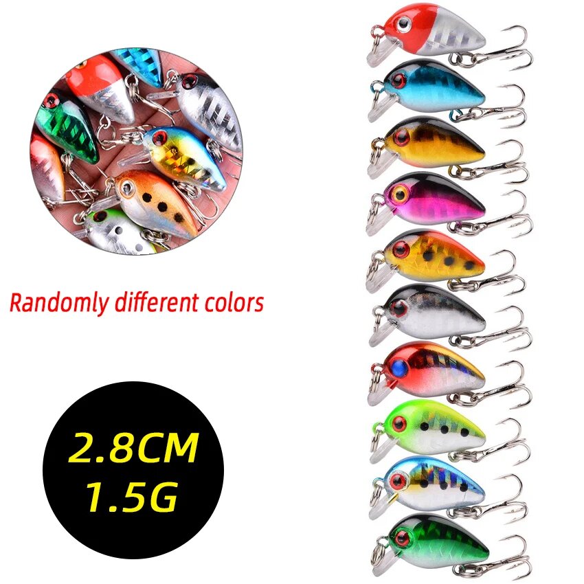 AOrace набор блесен для рыбалки 3/5/8 шт 5pcs Random Colors, FS0229