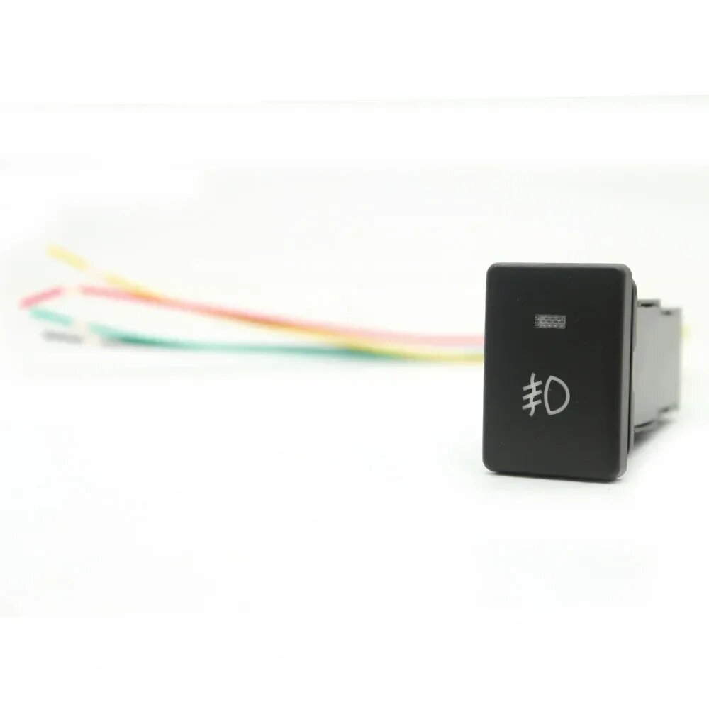 Для Mitsubishi Outlander 2013-2020 Power On Off Автомобильный оранжевый светодиодный светильник, передняя и задняя противотуманная фара, кнопка включения и обогрева зеркала Front Fog lamp