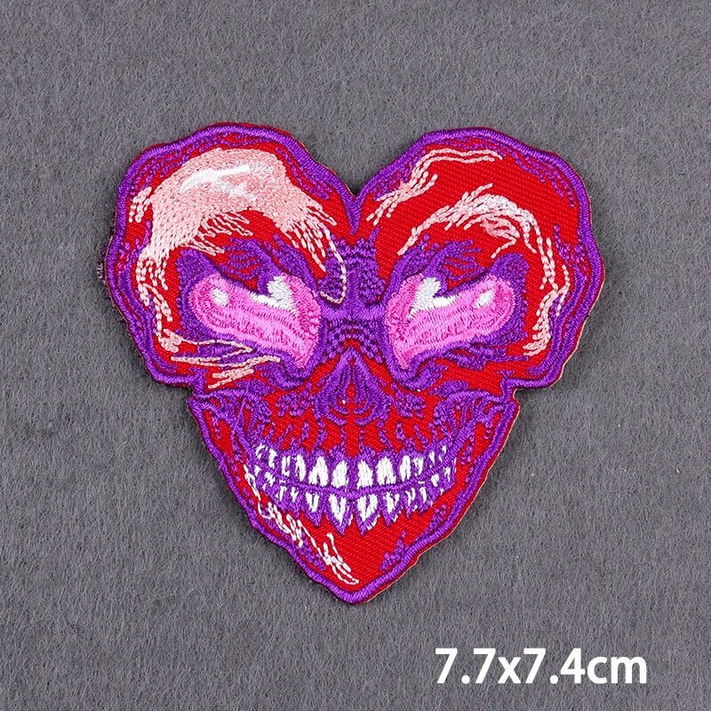 Кошка Лев лицо с цветком утюг на заплатках для одежды термоклеевые нашивки животные вышивка глажка швейные наклейки DIY