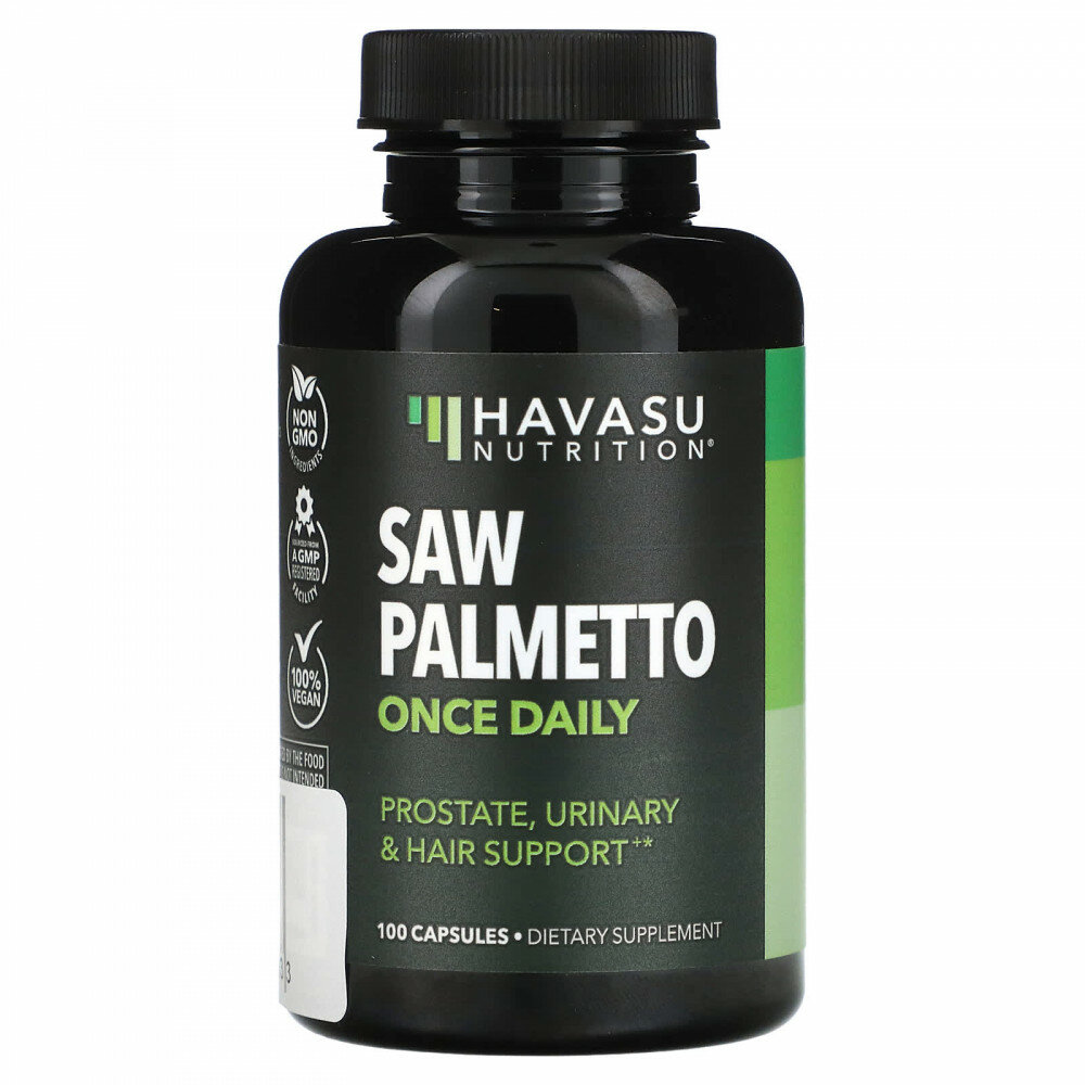 Havasu Nutrition, сереноя, 100 капсул (500 мг в 1 капсуле)