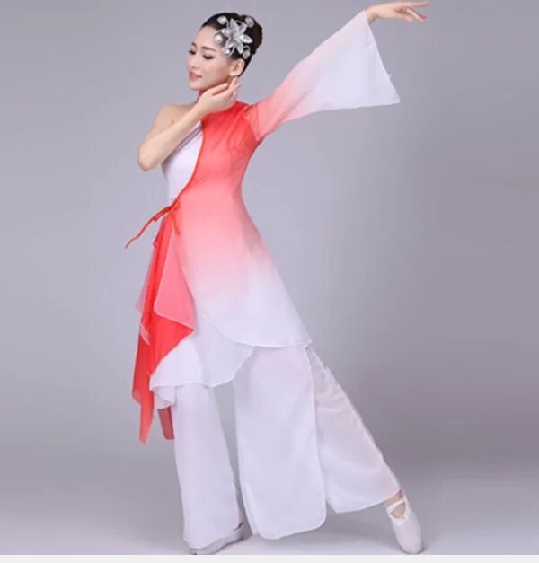 Китайские костюмы для народного танца Янко для девочек и взрослых XXL, 4