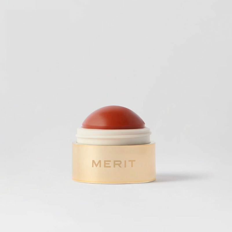 The Merit Румяна Flush Balm,9 гр, Persimmon is Soft Orange Red