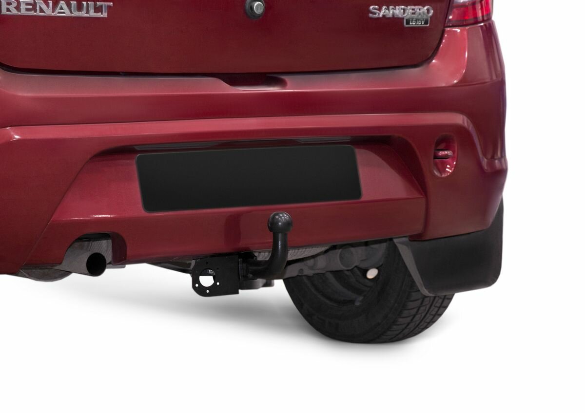 Фаркоп c электрикой Smart для Renault Sandero I поколение 2009-2014, шар A, 1200/75 кг, F.4714.001