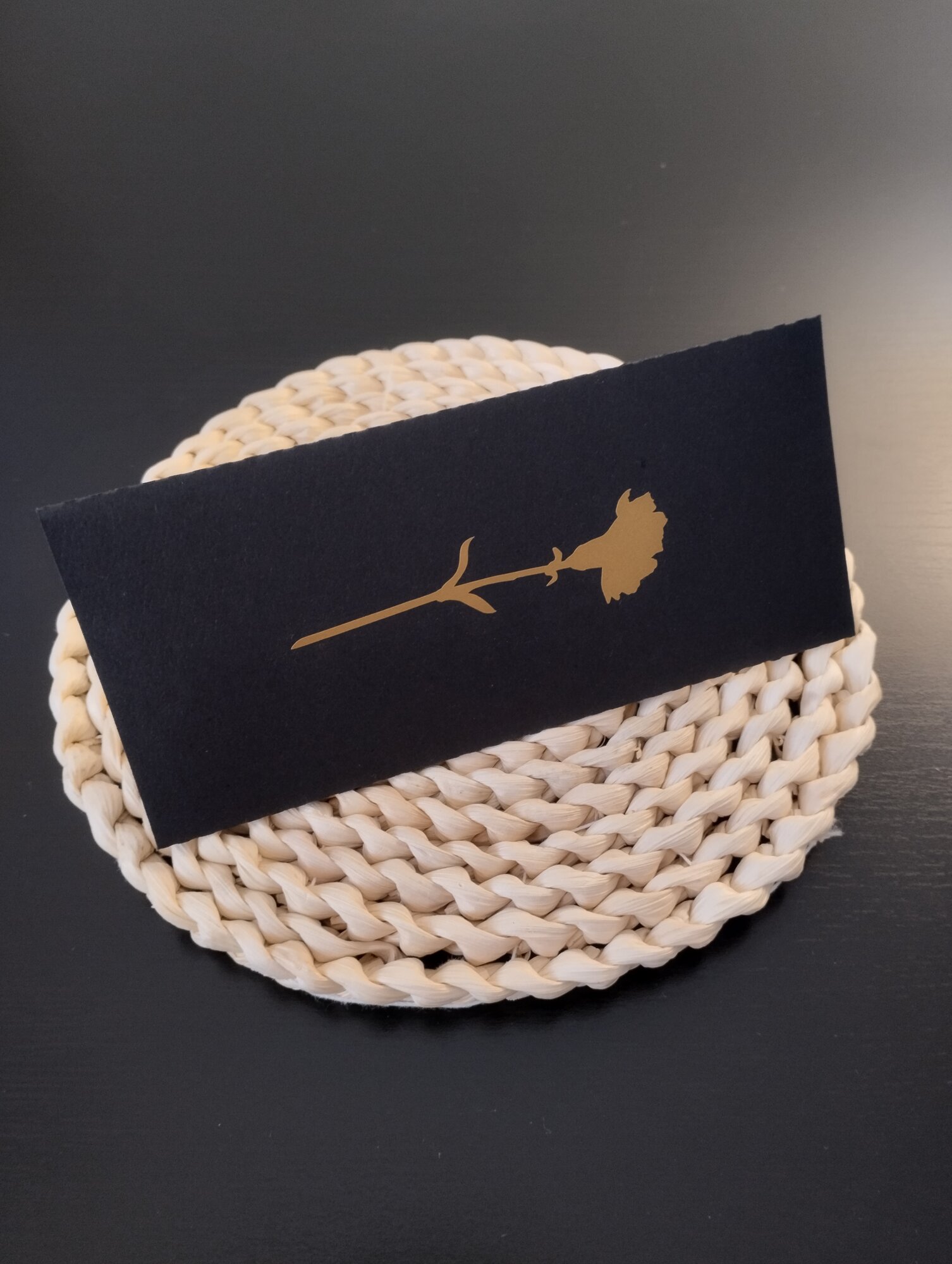 Конверт для денег на похороны, поминки , черный, ручная работа, премиум-бумага, 16,5х7,5 см