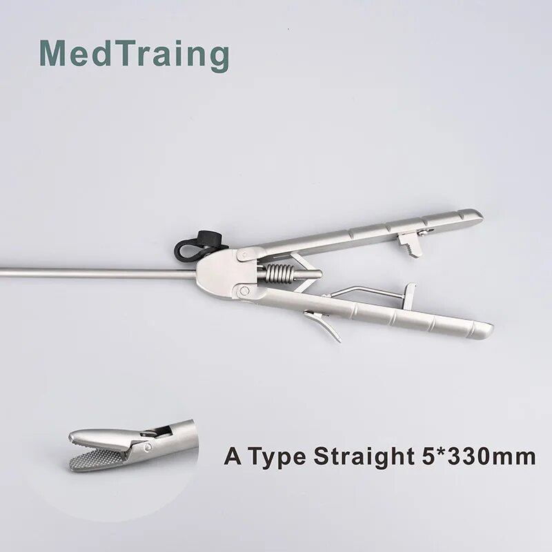Иглодержатель лапароскопический A type straight 5*330mm