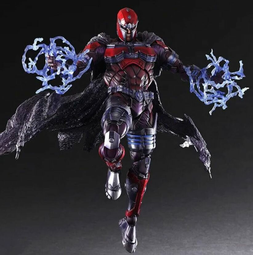 Фигурка Магнето Marvel Людей Икс, статуя Макса Эйзенхарта, подвижная, 26 см