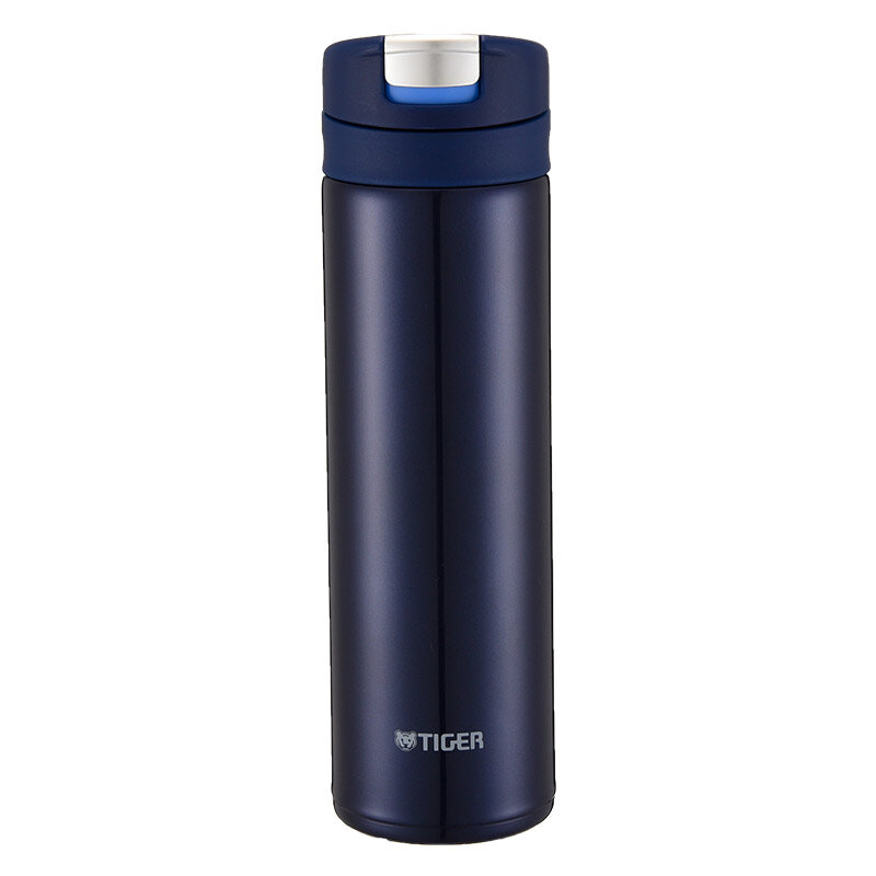 TIGER Insulated Mug, Mengzhongli Light And Spring-Lock Lid, Stainless Steel Thermos/cool Cup, MMX-A30C Indigo Blue, 300ml