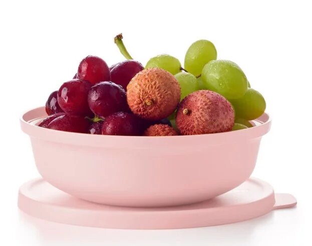 Чаша с крышкой "Алоха" (450 мл) розовая Tupperware