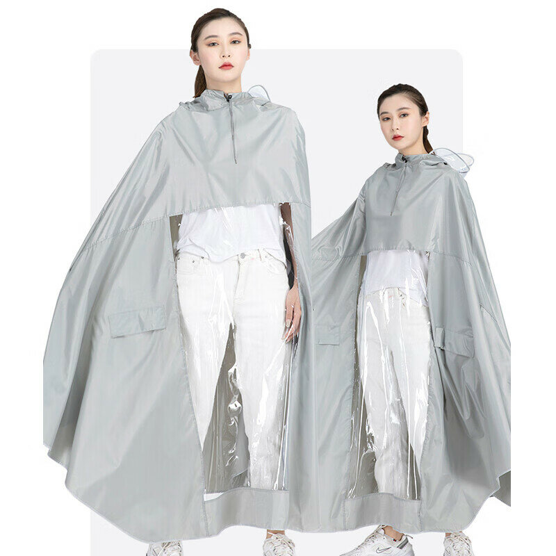 Xiangzhou Xiaozhen Cycling Raincoat, Thickened Oxford Cloth, for Electric Scooters And Motorcycles, 3XL