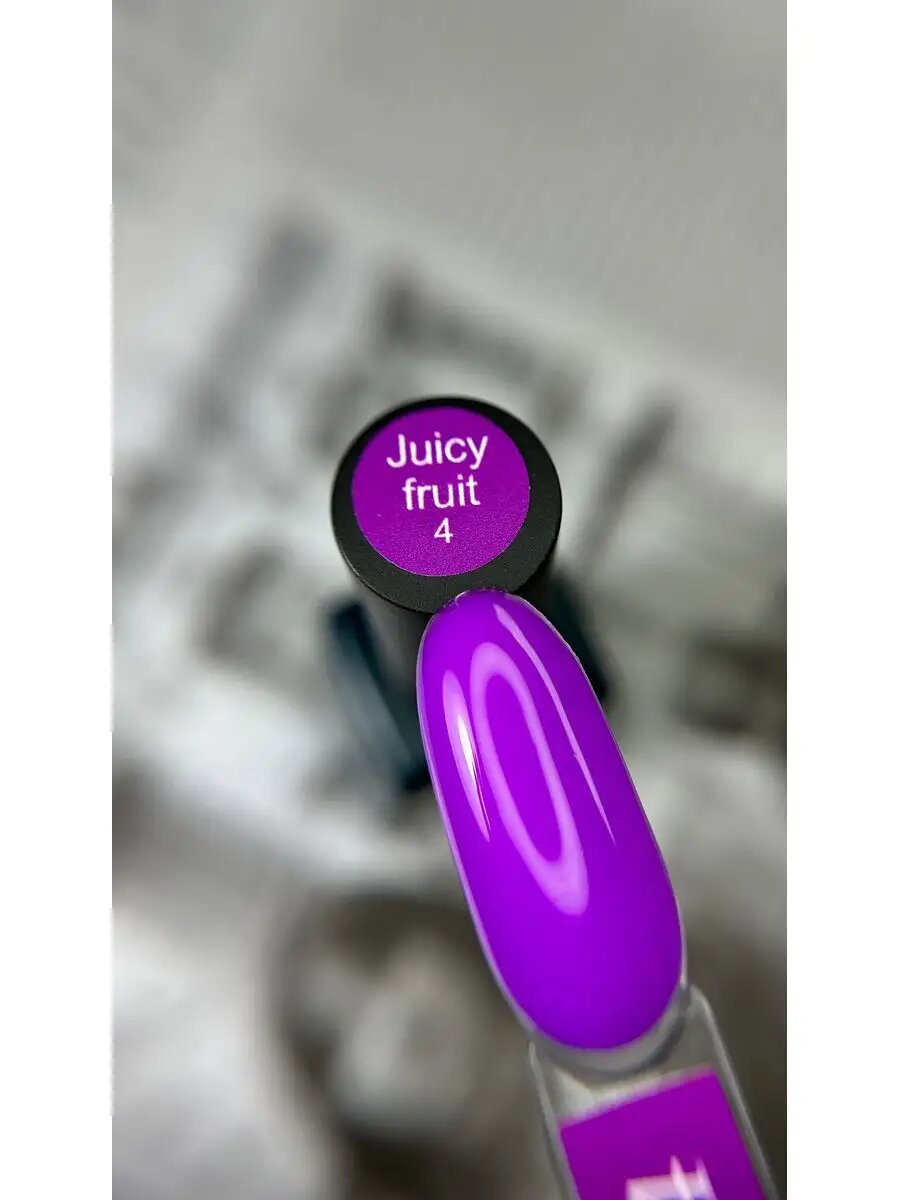 База Жидкий полигель Juicy fruit 4, 15 мл