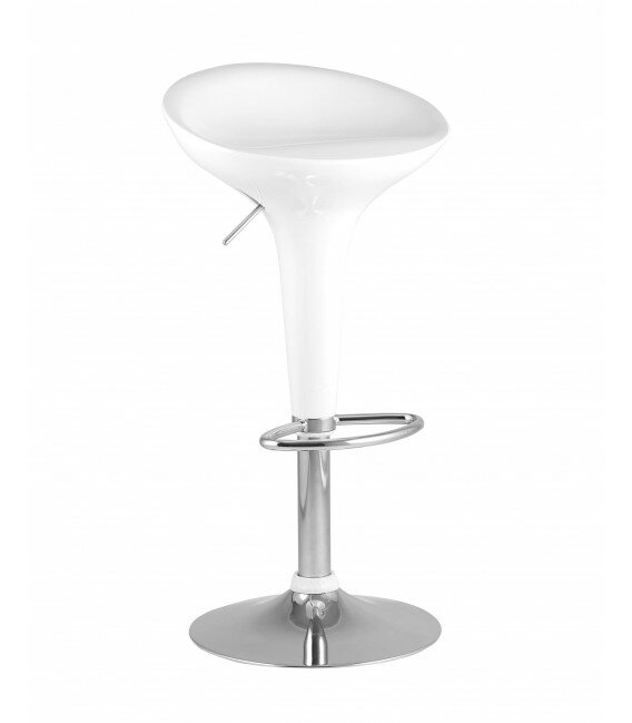 Стул барный Берлинго пластик белый