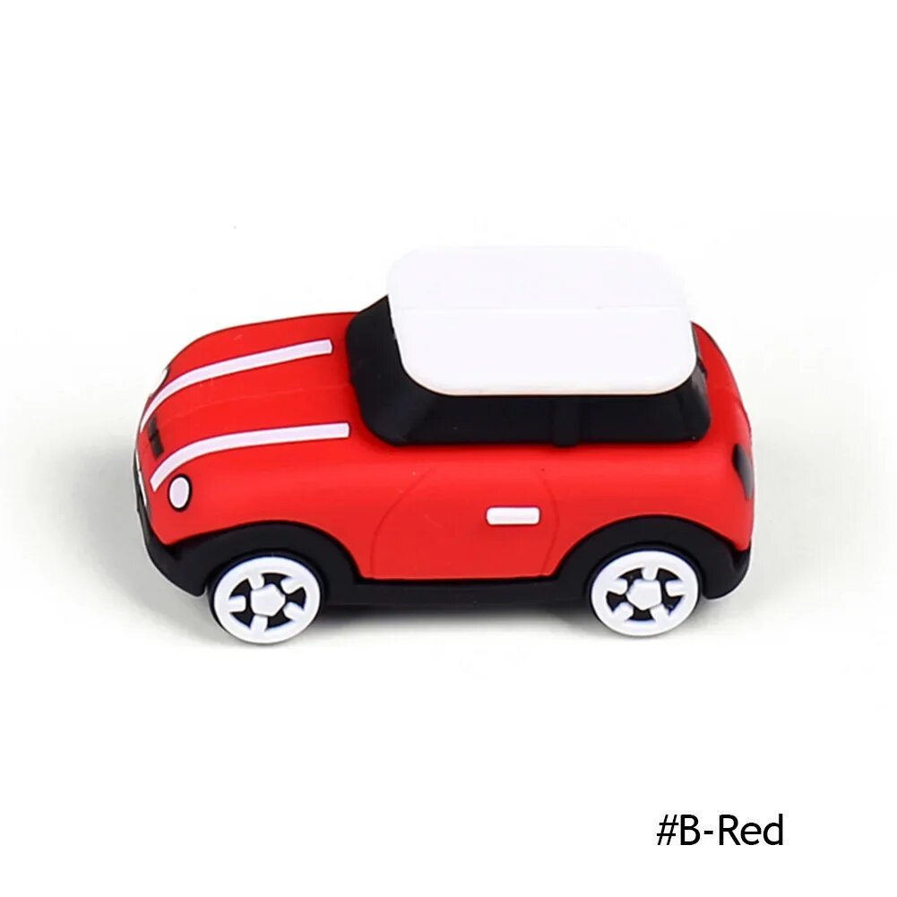 Силиконовая модель авто BMW MINI Cooper, красный #B-Red