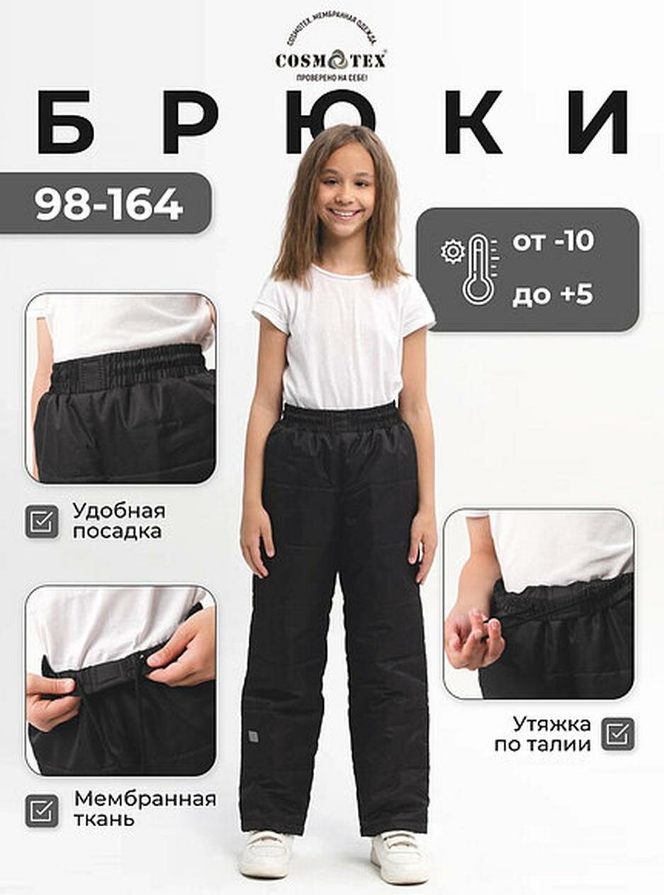 Брюки утеплённые