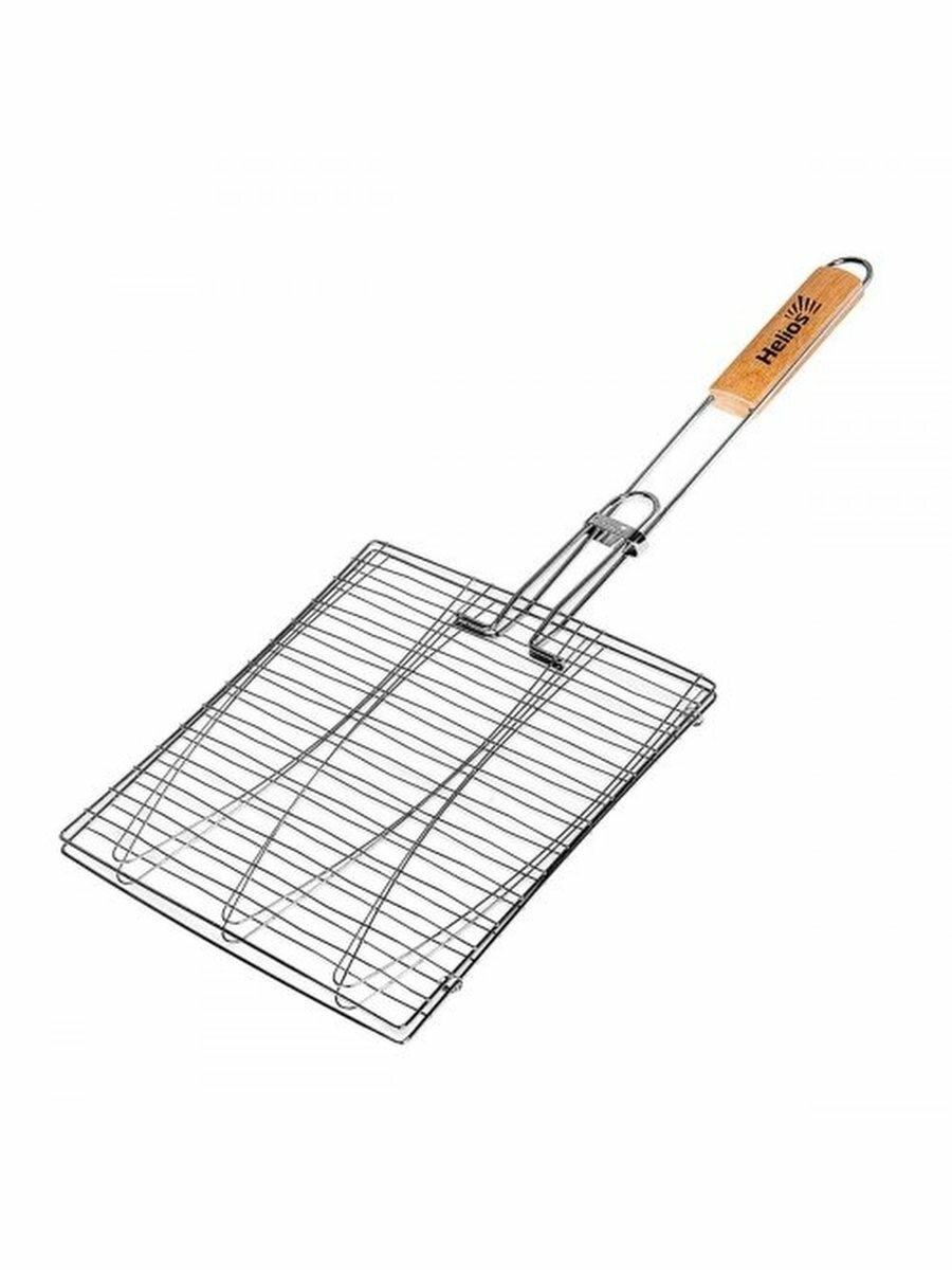 Решетка для барбекю для рыбы 62х28х28 см Helios