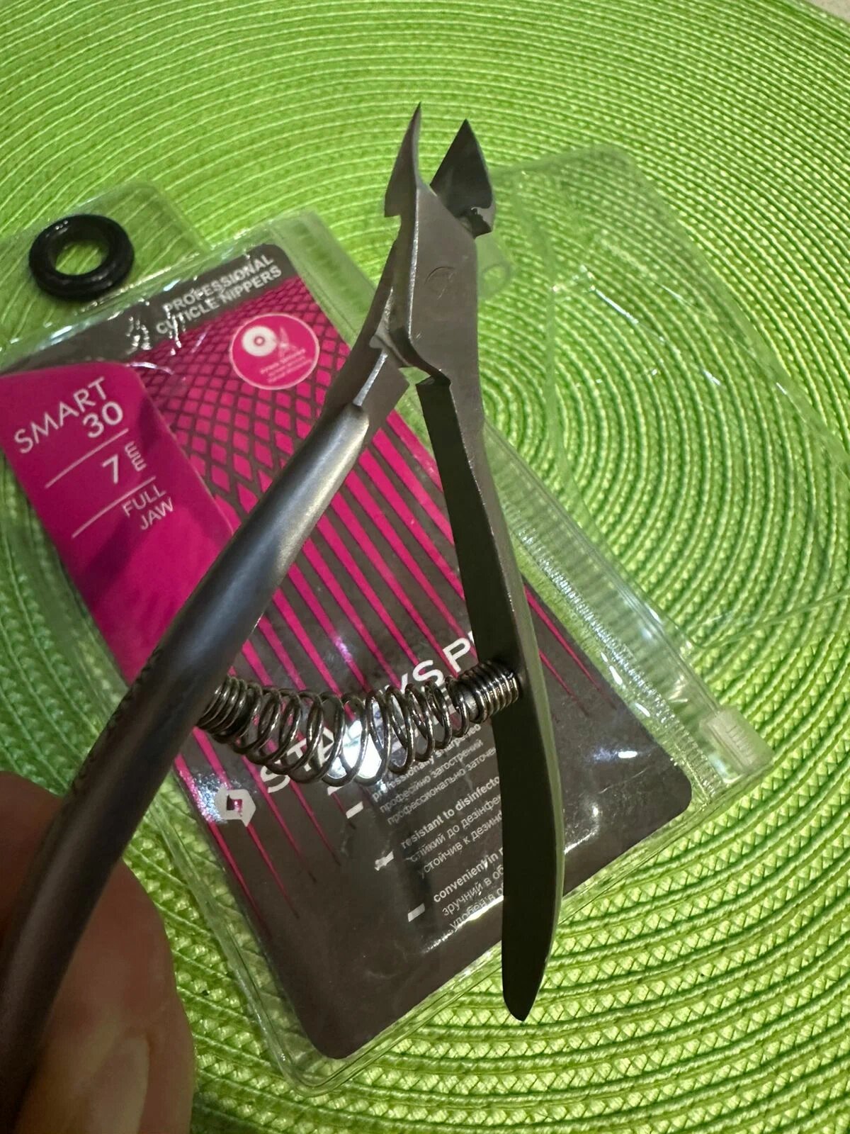 Кусачки для кутикулы Smart LikeMe красивая кожа, ручная заточка, в футляре 30\7 mm