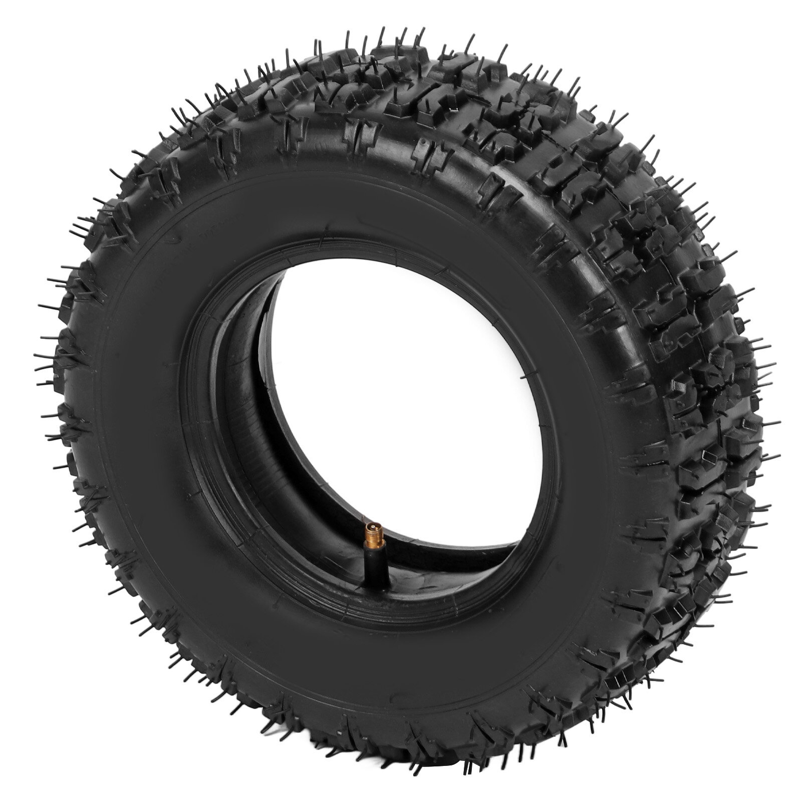 Набор камер шин 7.0 PSI с прямым металлическим стволом для мотокроссовок, , UTV, газонокосилок, в комплект входят 1 шина 13x5.00-6 дюймов и 1 камера 3.5/4.0-6 дюймов, подходит для дисков диаметром 6 дюймов, совместима с размерами шин 13x4.00-6,