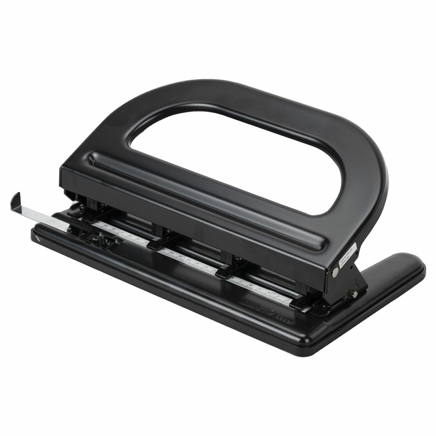 Дырокол для бумаги канцелярский металлический на 2-3-4 отверстия Kw-trio, до 30 листов