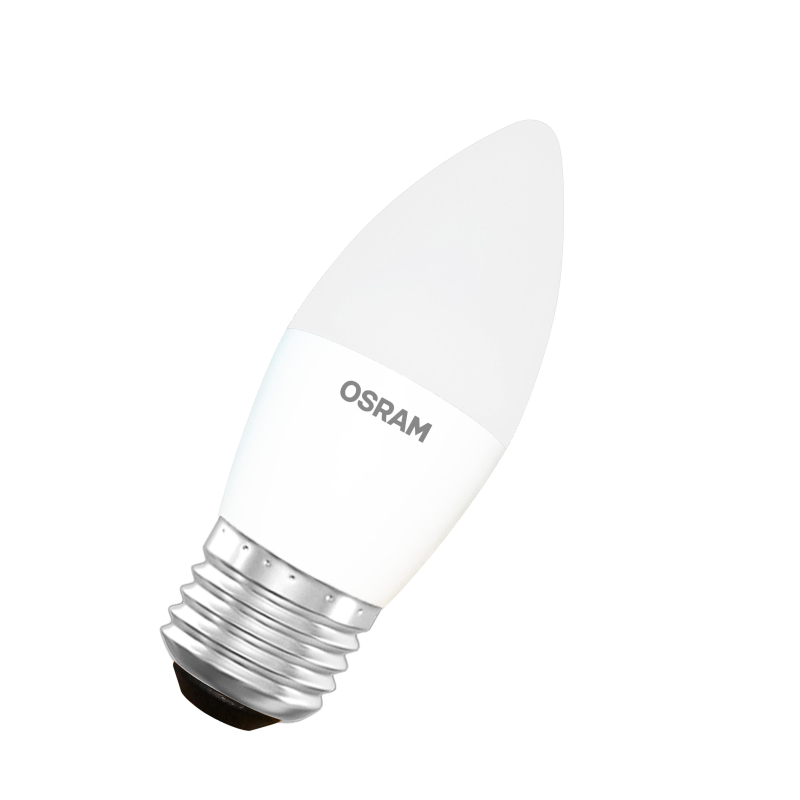 LS CLB 60 7W/827 170-250V FR E27 600lm 40000h - LED лампа свеча OSRAM