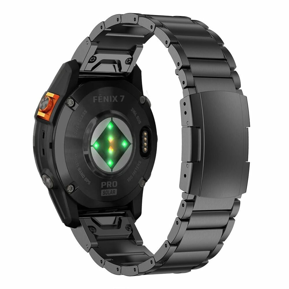 Ремешок из титанового сплава для Garmin Fenix 8 7 7X 6 6X Pro 5Plus/epix Pro (Gen 2) 47 мм 51 мм Enduro 3 Tactix 7 - Pro Instinct 2X Solar