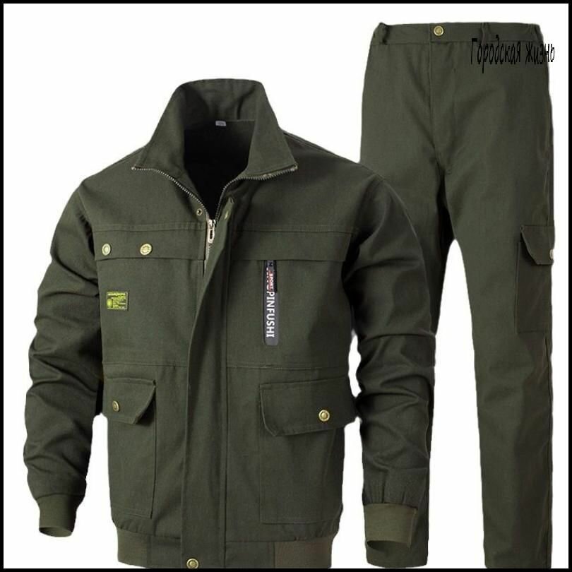 Зимняя мужская рабочая одежда (подходит для сварщиков/строительство/ремонт автомобилей и т. д.)