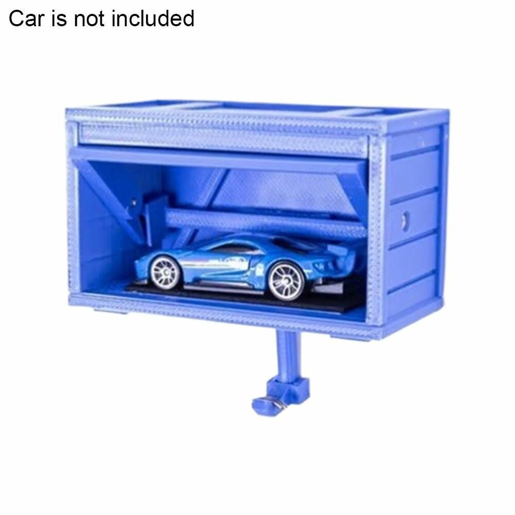 Креативная настенная вешалка для ключей в форме гаража, напечатанная на 3D-принтере