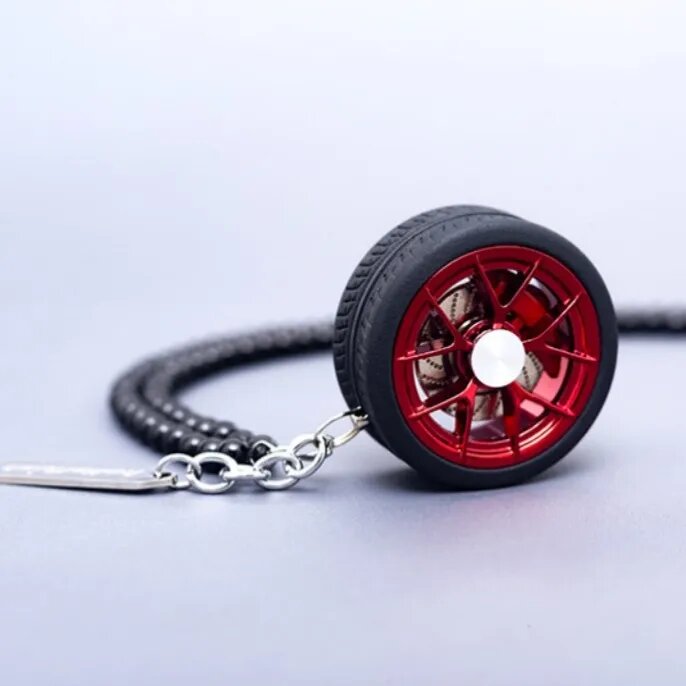 Подвеска на автомобильное зеркало заднего вида, подвески для украшения интерьера автомобиля, алюминиевое колесо, украшение, подвесные аксессуары