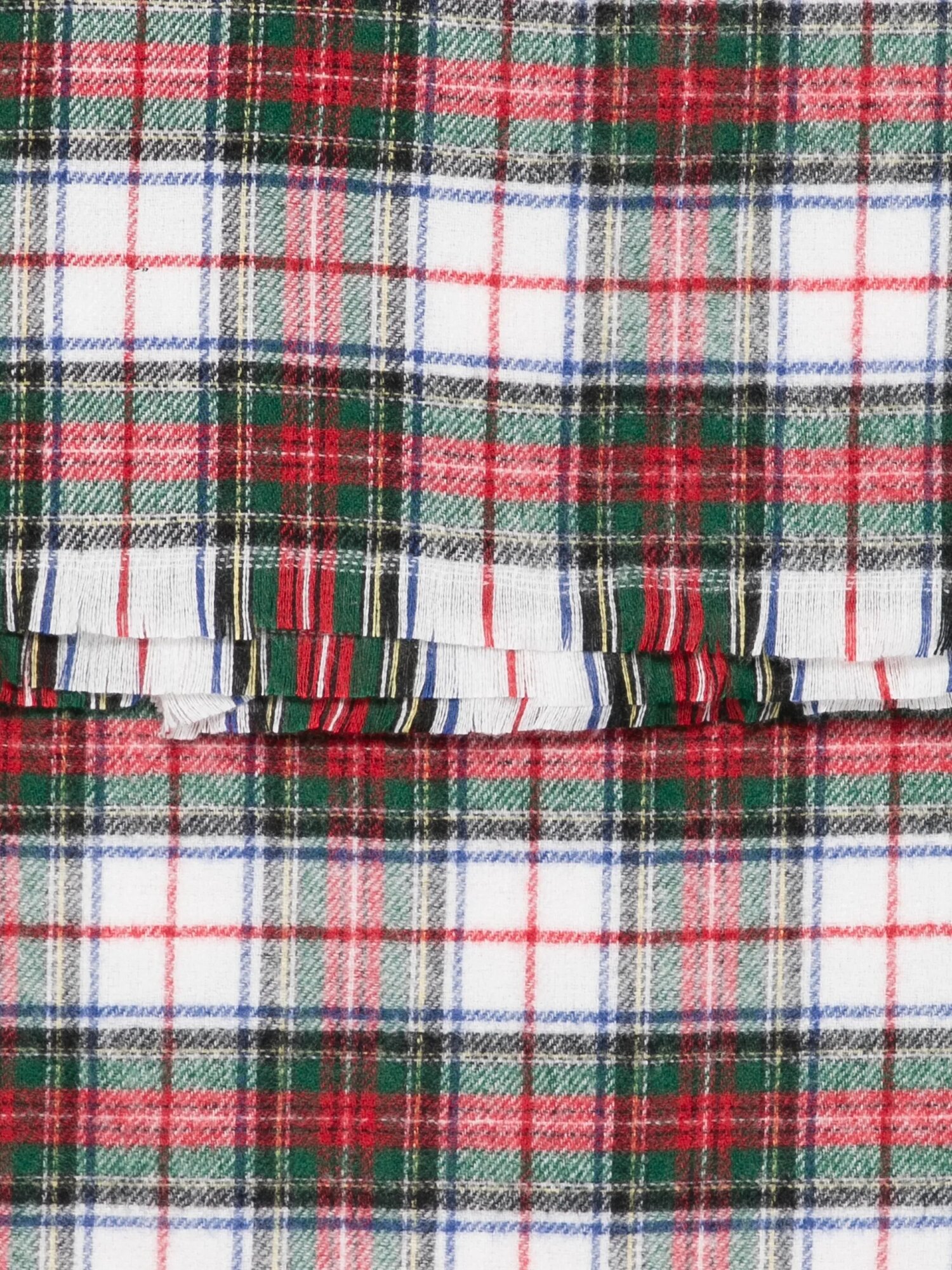 Шарф Lauren Ralph Lauren Tartan scarf and hat set для девочек, бежевый/белый — фото 1