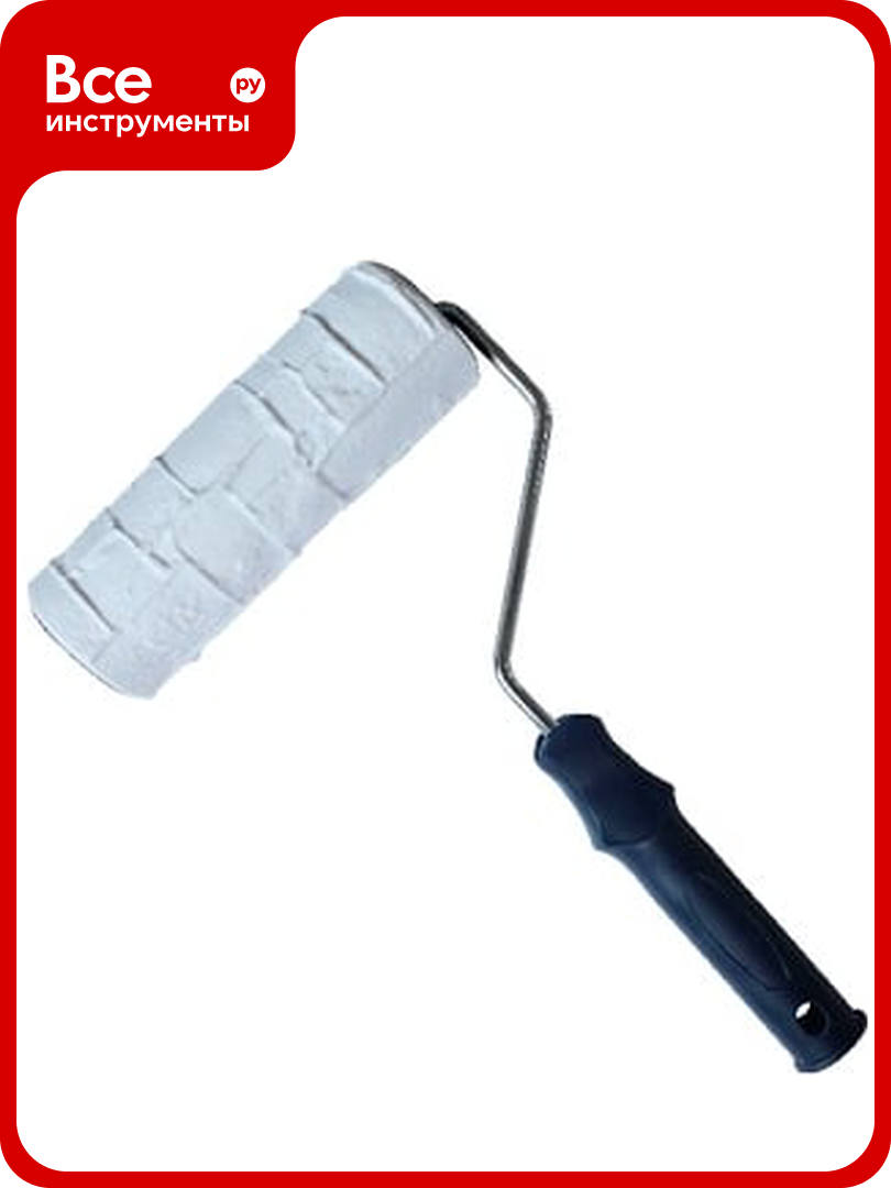 Декоративный жесткий валик STMDECOR Брусчатка резиновый 2205TS