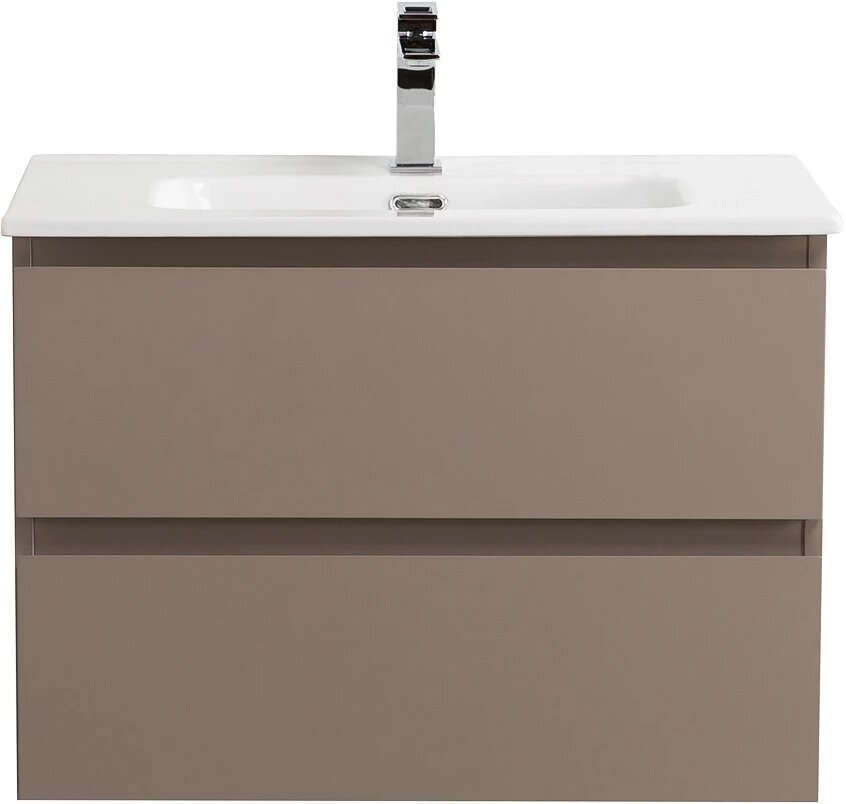 Тумба под раковину BelBagno Kraft KRAFT 39-700/390-2C-SO-СO 70 см, подвесная, бежевый матовый