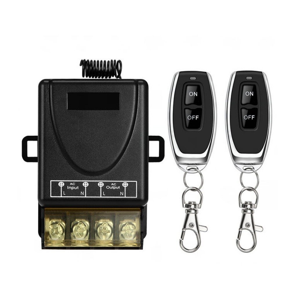 Реле, Умное дистанционное управление, беспроводной переключатель, черный