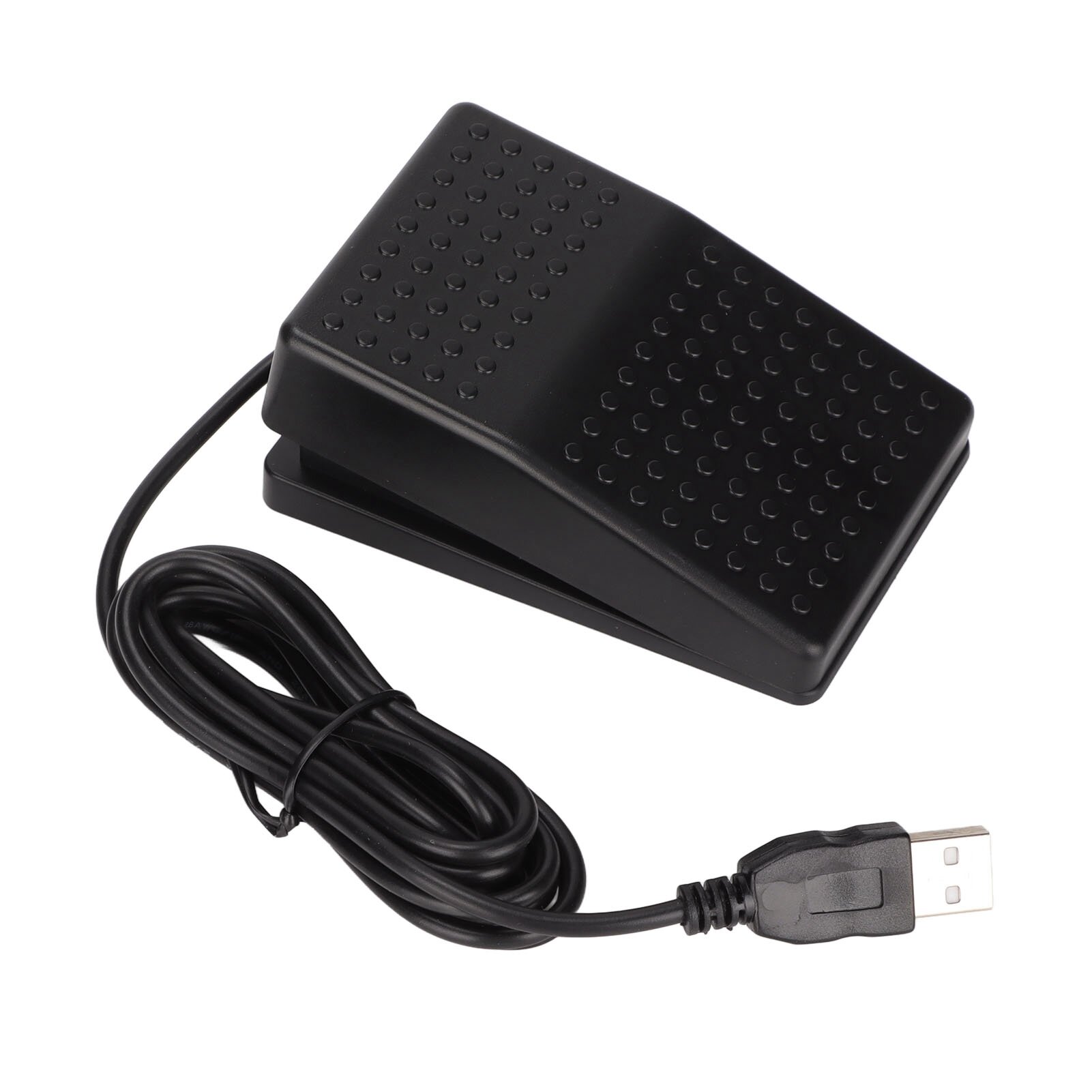 USB -переключатель ног педали высокая чувствительность Многофункциональная эргономичная педали с одним ножным переключением с 2 -метровым кабелем для компьютера