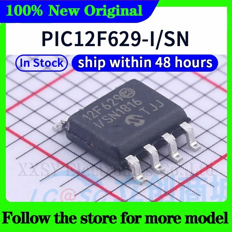 PIC12F629-I/SN микроконтроллер