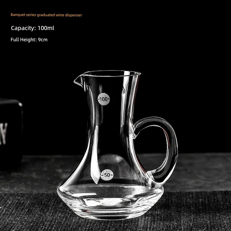 Диспенсер для алкоголя с весами, графин для красного вина для отелей, креативный домашний винный кувшин, хрустальный