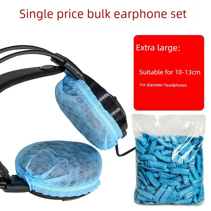 Одноразовый чехол для наушников Интернет-кафе Интернет-кафе универсальный чехол для наушников из нетканого материала с