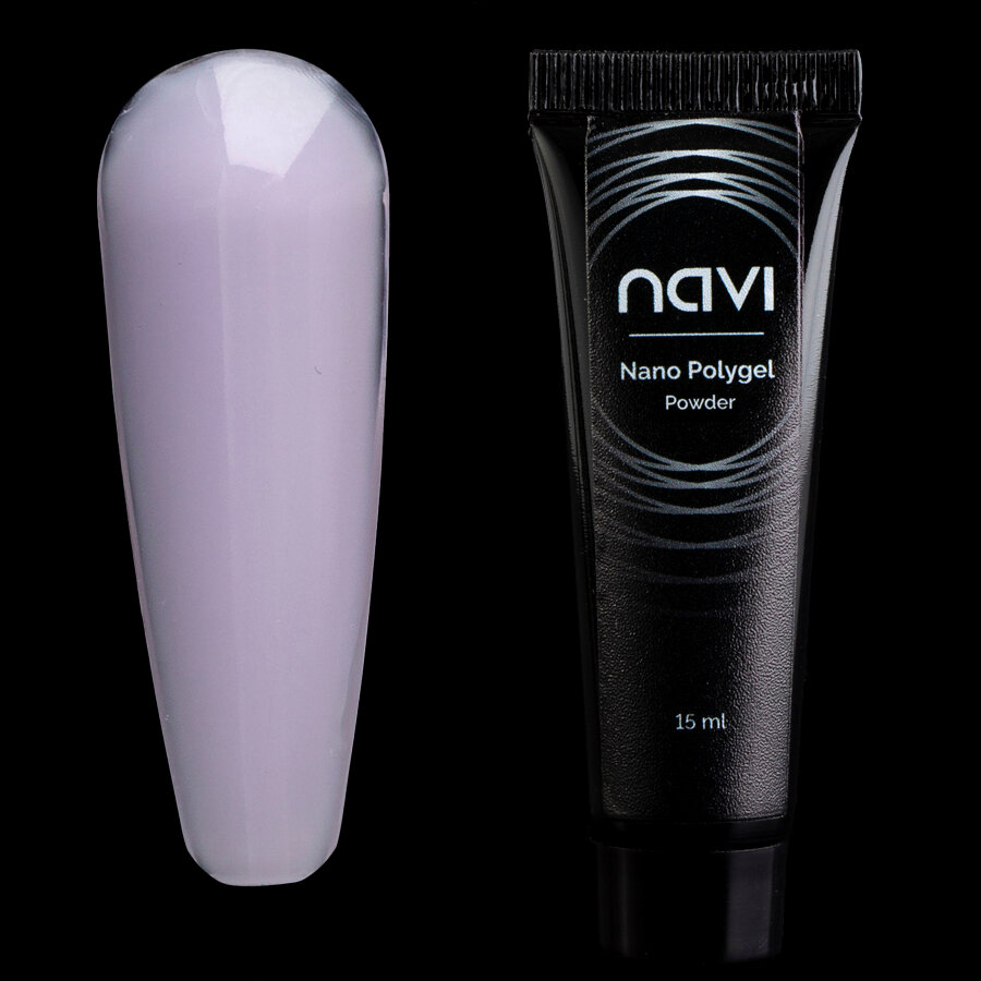 NAVI, Полигель для наращивания и моделирования ногтей Nano Polygel Powder, 15 мл