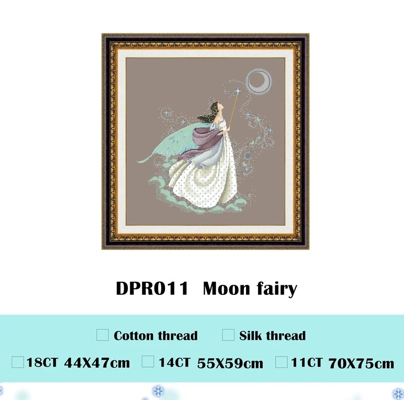 Набор для вышивки крестом "Луна фея" Dreampattern