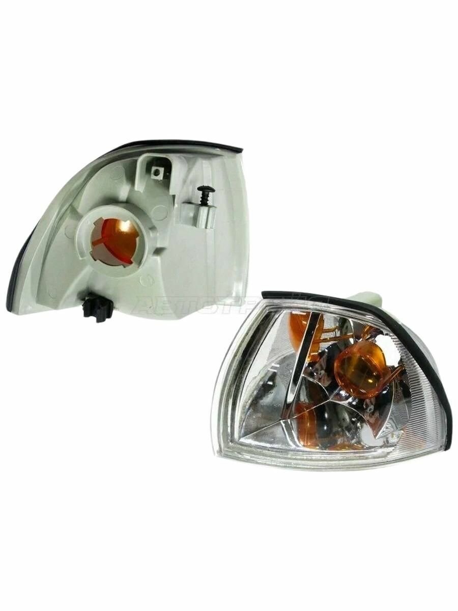 Указатель поворота SAT левый хрусталь для Daewoo Nexia 1995-2008 ST-222-1502CL