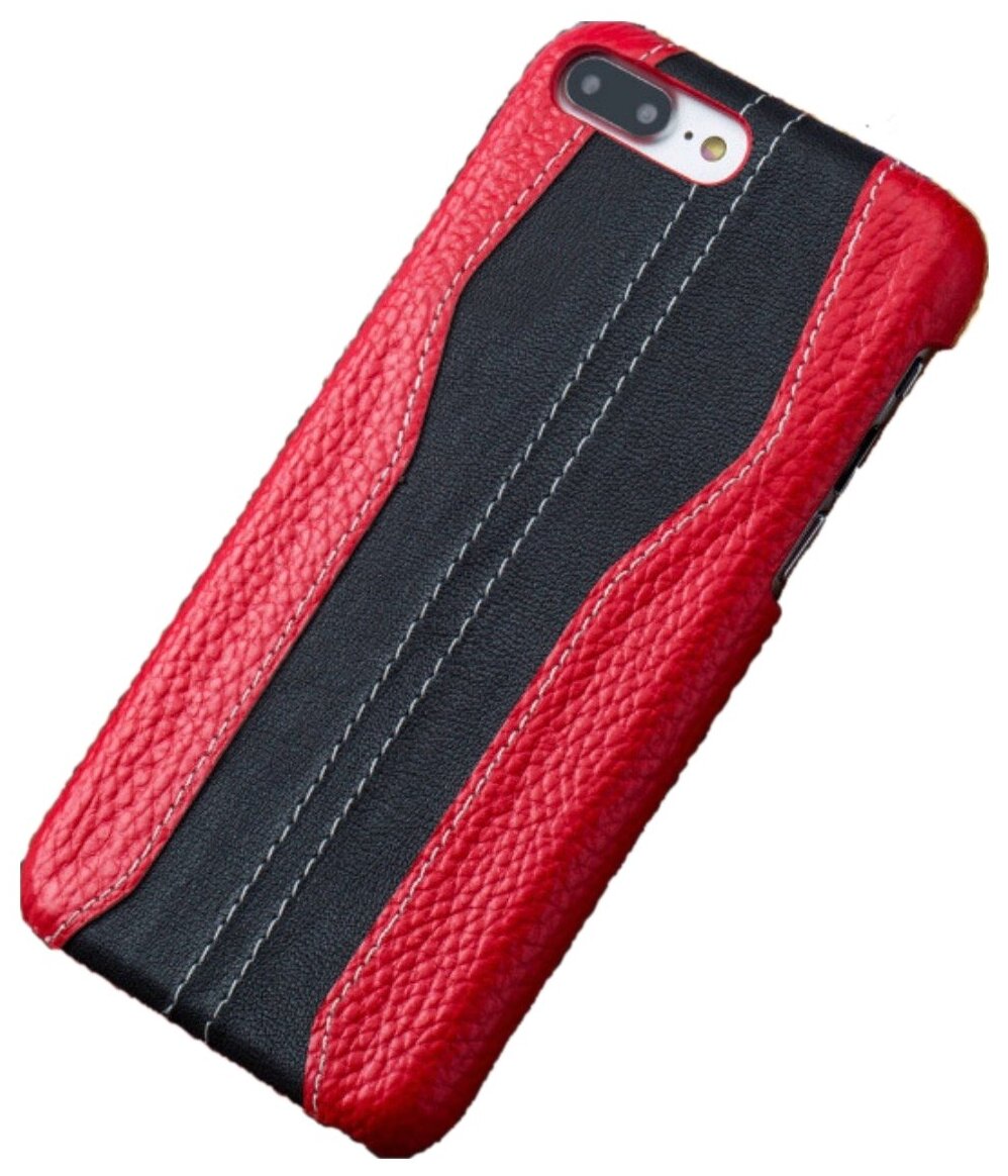 Чехол-накладка Чехол. ру Premium для iPhone 5 / 5S/ SE/ 5SE (Айфон 5/ 5С/ 5СЕ) из натуральной импортной кожи роскошная эксклюзивная панель с фактурн.